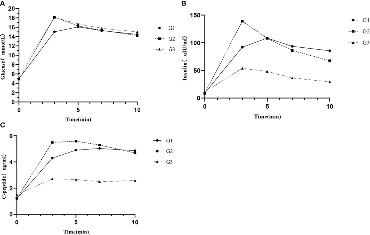 Frontiers | Patterns of Insulin Secretion During First-Phase Insulin ...