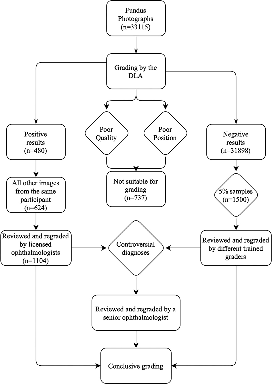 Frontiers | Screening Referable Diabetic Retinopathy Using a Semi ...