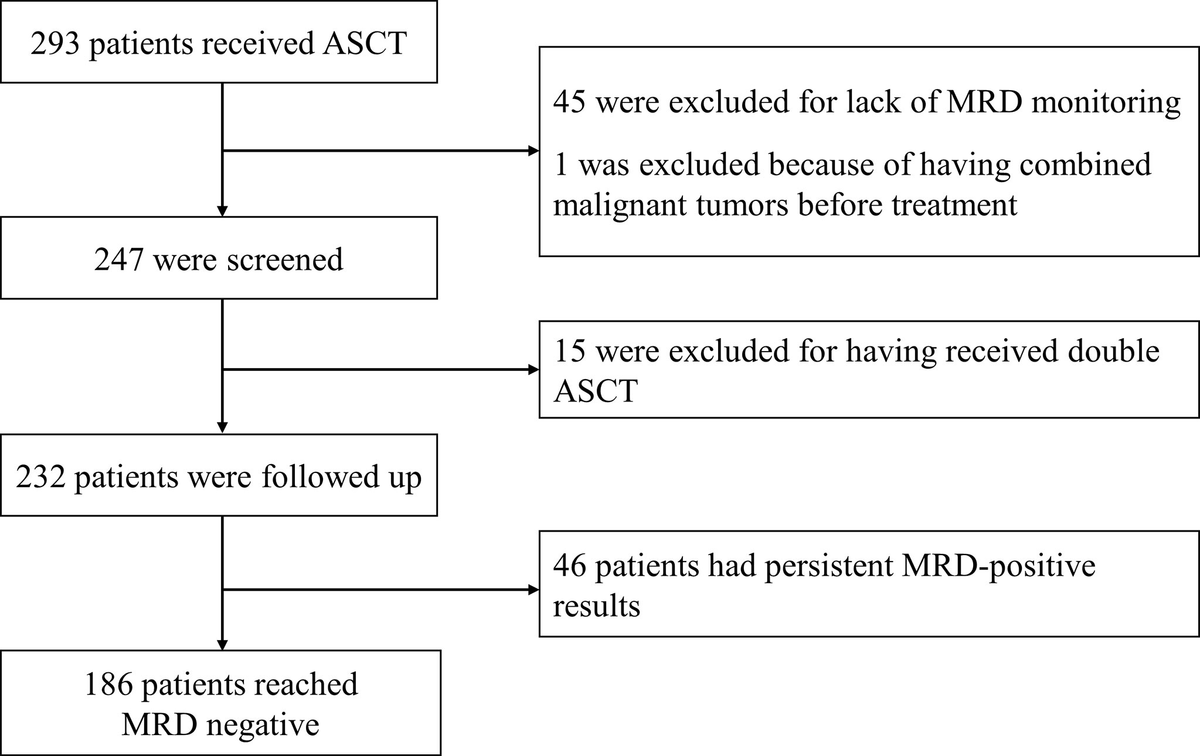 Frontiers | Prognostic Significance of the Stage at Which an MRD ...
