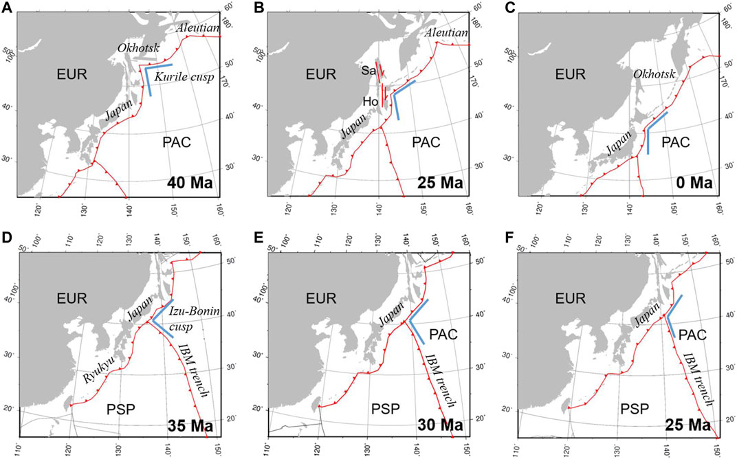 Frontiers | Evolution of Subduction Cusps From the Perspective of ...