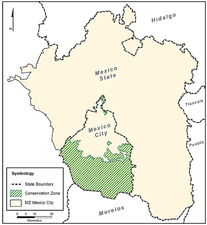 Frontiers | Peri-Urbanization and Land Use Fragmentation in Mexico City ...