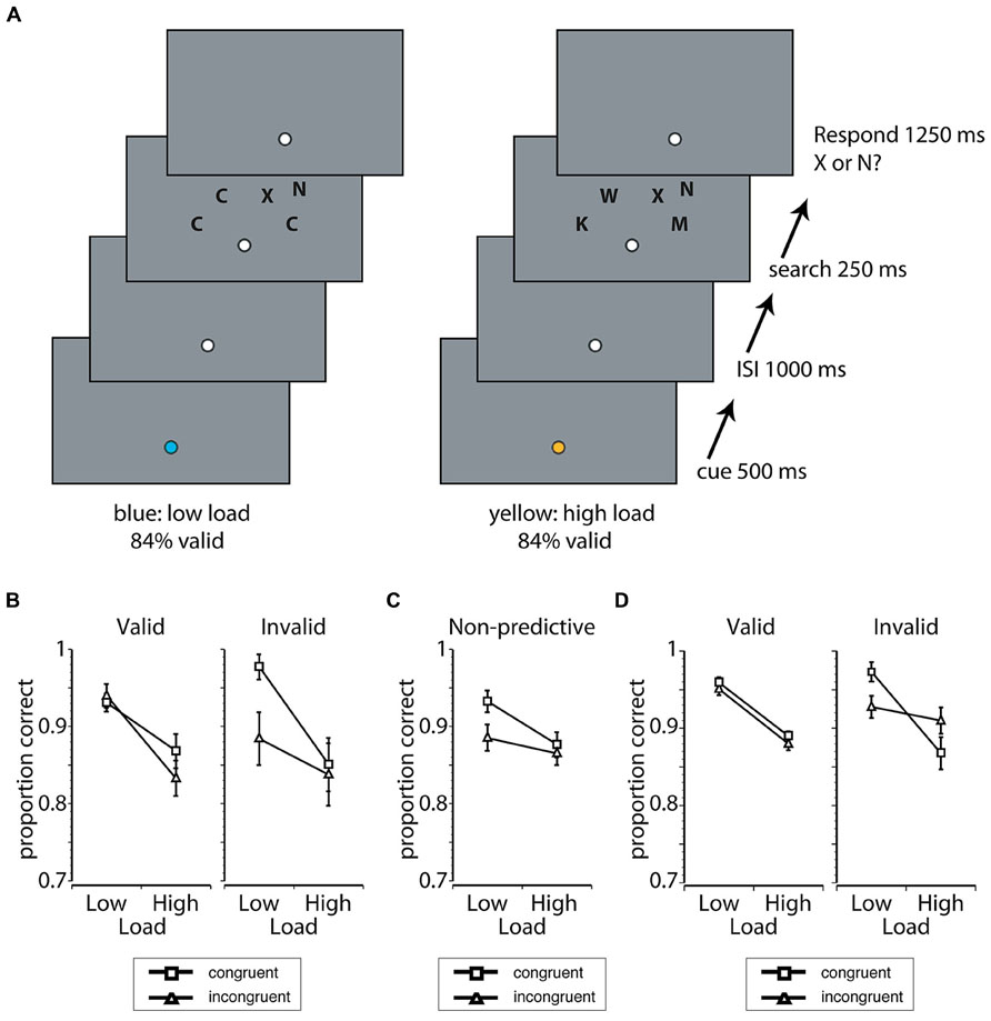 Frontiers | Accurate expectancies diminish perceptual distraction ...