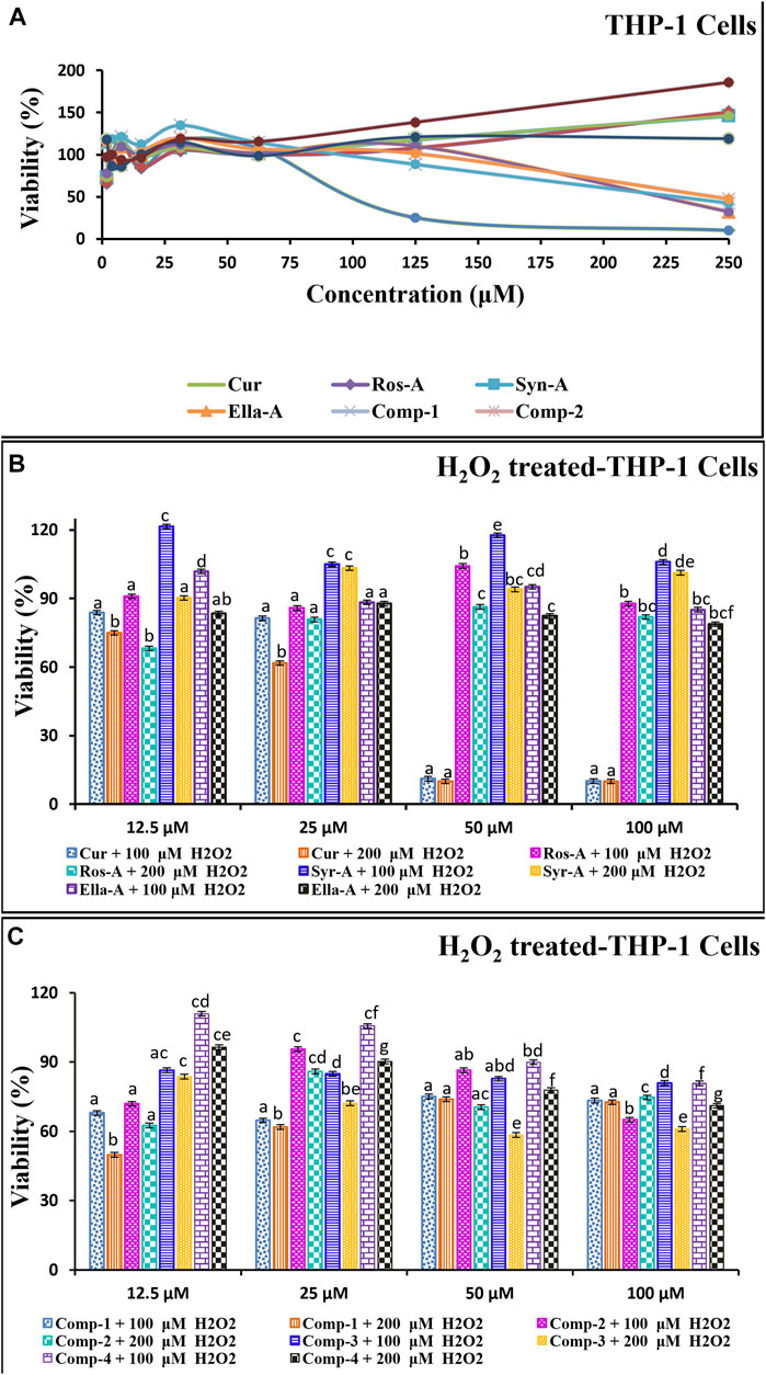 Frontiers | Synergistic antioxidant effects of natural compounds on ...