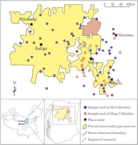 Frontiers | Hydrocarbon Charge History of the Upper Paleozoic, Ordos ...