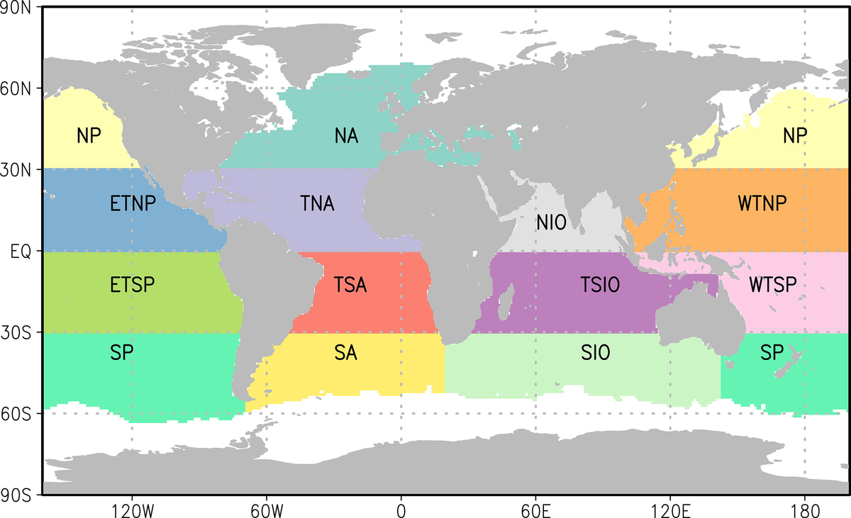Frontiers | Effects of Internal Climate Variability on Historical Ocean ...