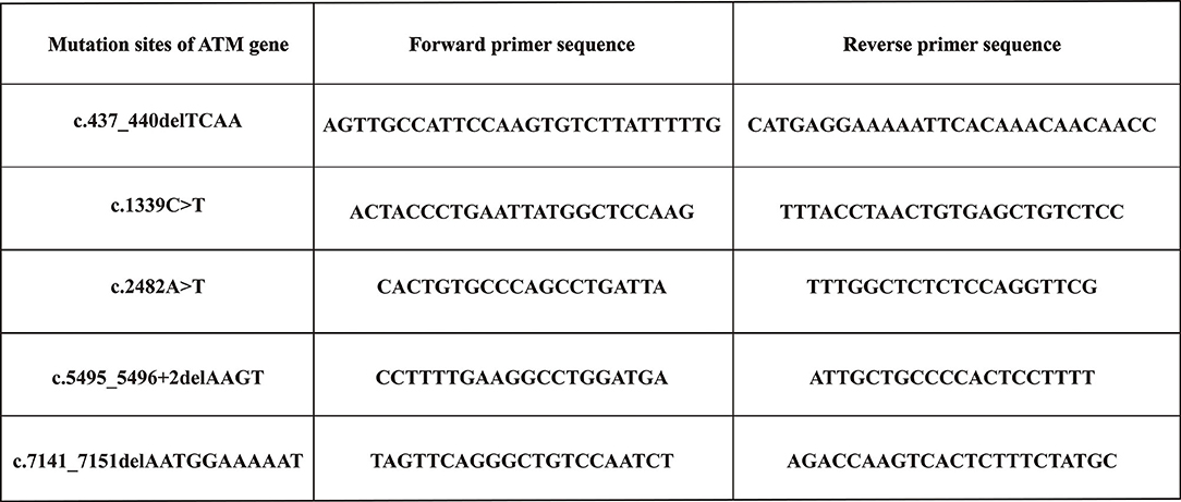 Frontiers | Analysis of Clinical and Genetic Characterization of Three ...