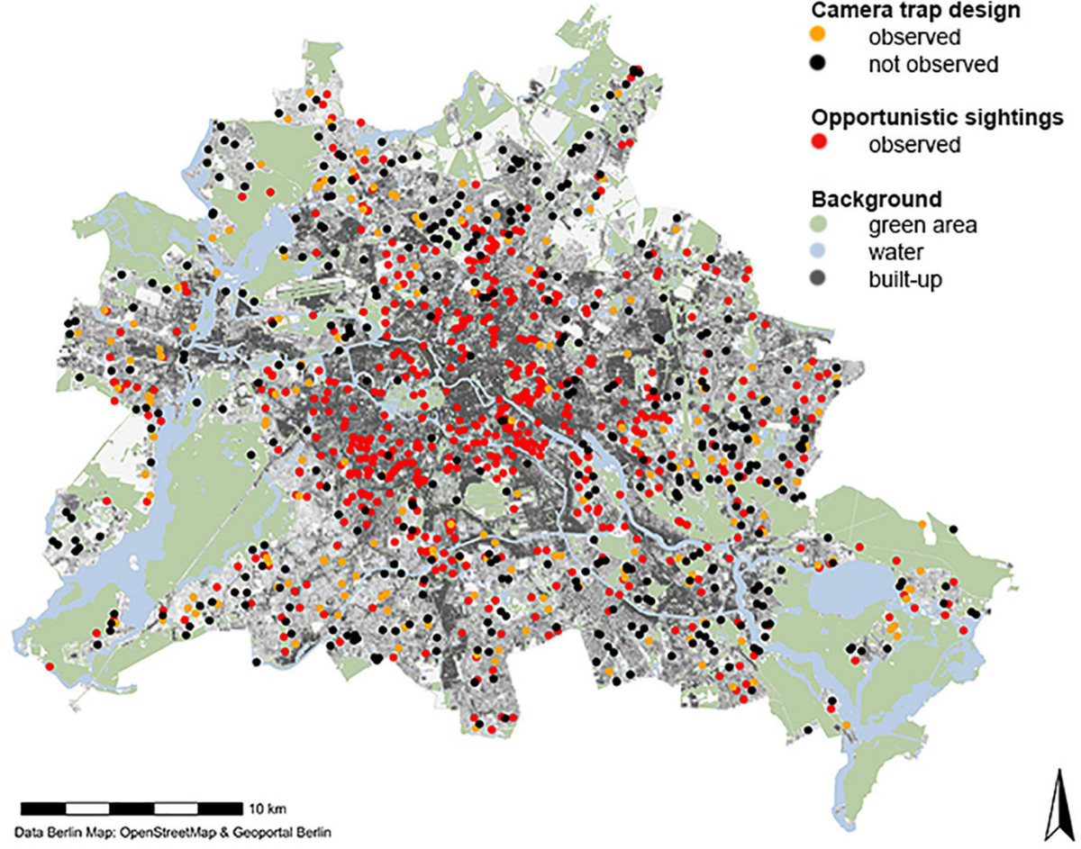 Frontiers | Data-integration of opportunistic species observations into ...