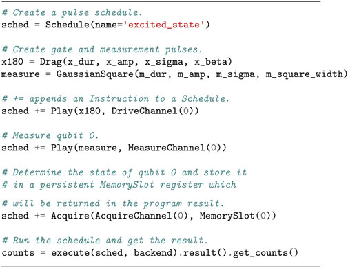 Frontiers | Programming physical quantum systems with pulse-level control