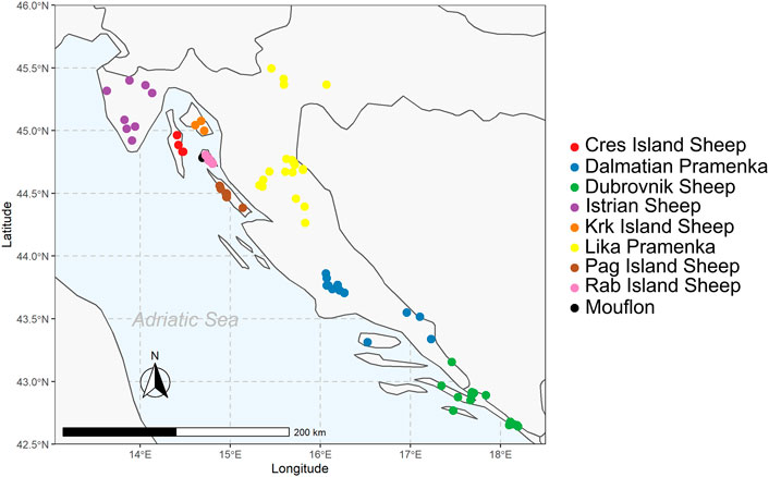 Frontiers | High-Density Genomic Characterization of Native Croatian ...
