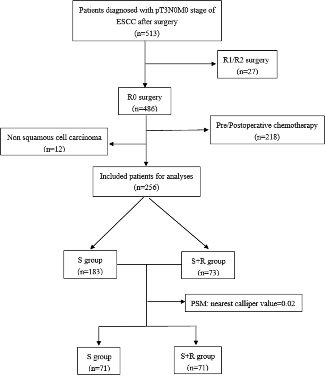 Frontiers | Patterns of failure and long-term outcome of postoperative ...