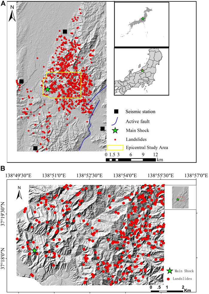 Frontiers | Assessment of earthquake-triggered landslide susceptibility ...