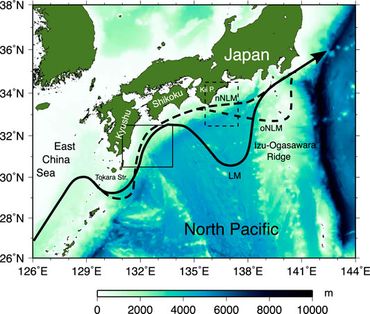 kuroshio current direction