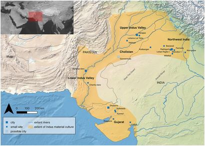 indus valley river origin