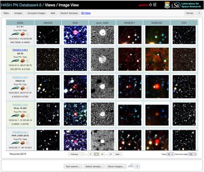 planetary nebula list