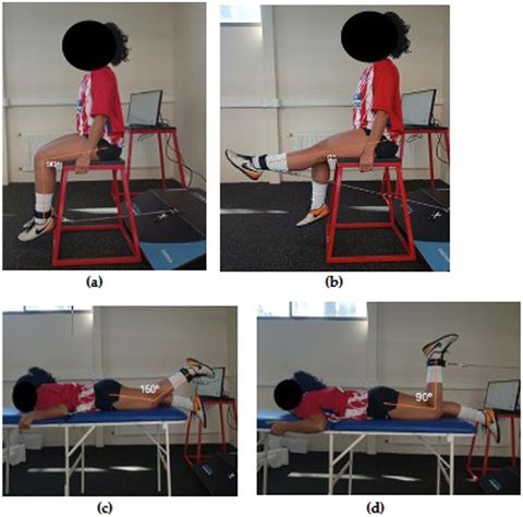 standing knee flexion test