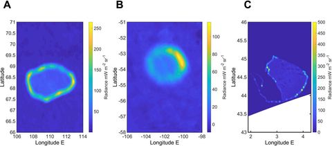 io surface temperature