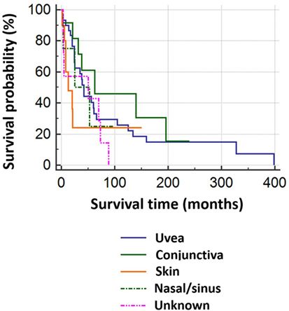 conjunctival melanoma survival rates