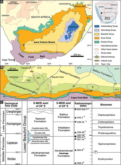 karoo landscape formation