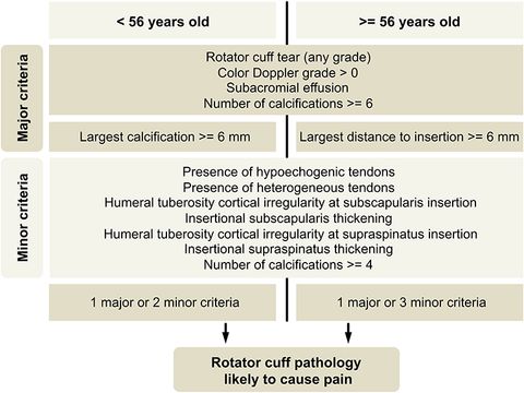 shoulder calcification causes